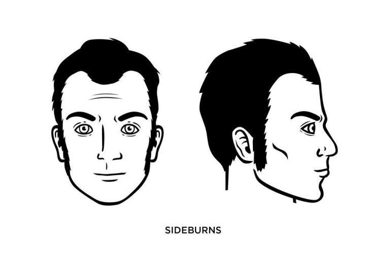 The Sideburns: How to Trim & Guide | Balding Beards